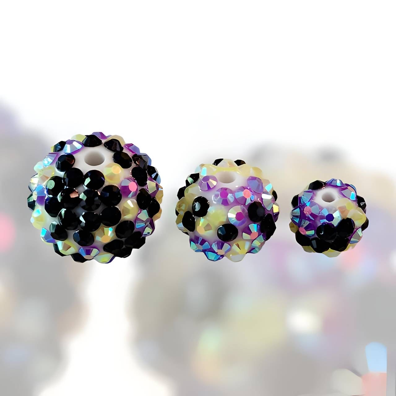 Wicked **Rhinestone** (Bubblegum Beads) – Bailey's Beads